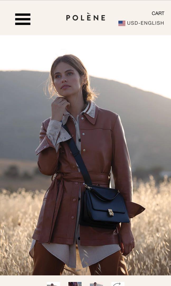 POLENE NUMERO SEPT SEVEN IN NAVY, Women's Fashion, Bags & Wallets ...