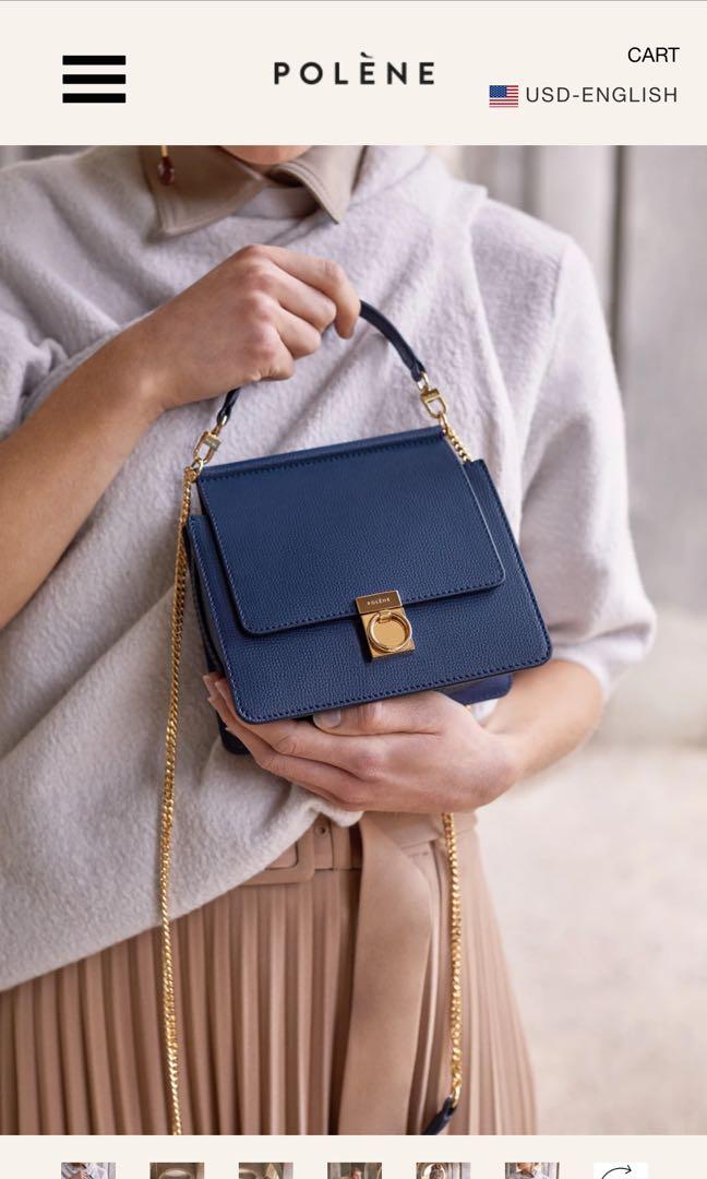 POLENE NUMERO SEPT SEVEN IN NAVY, Women's Fashion, Bags & Wallets ...