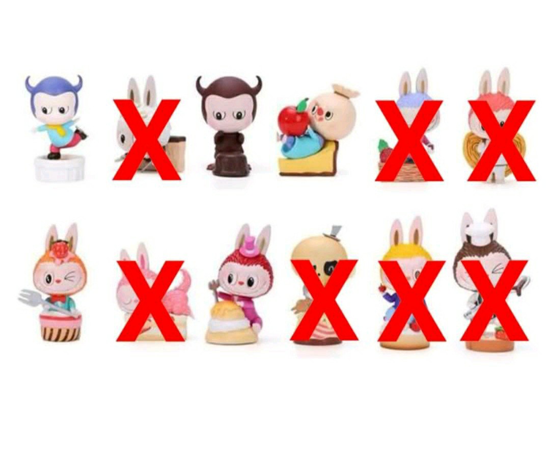 PopMart Labubu Patisseries Creme Brulee, Fondant Au Chocolat, Mango Pie ...