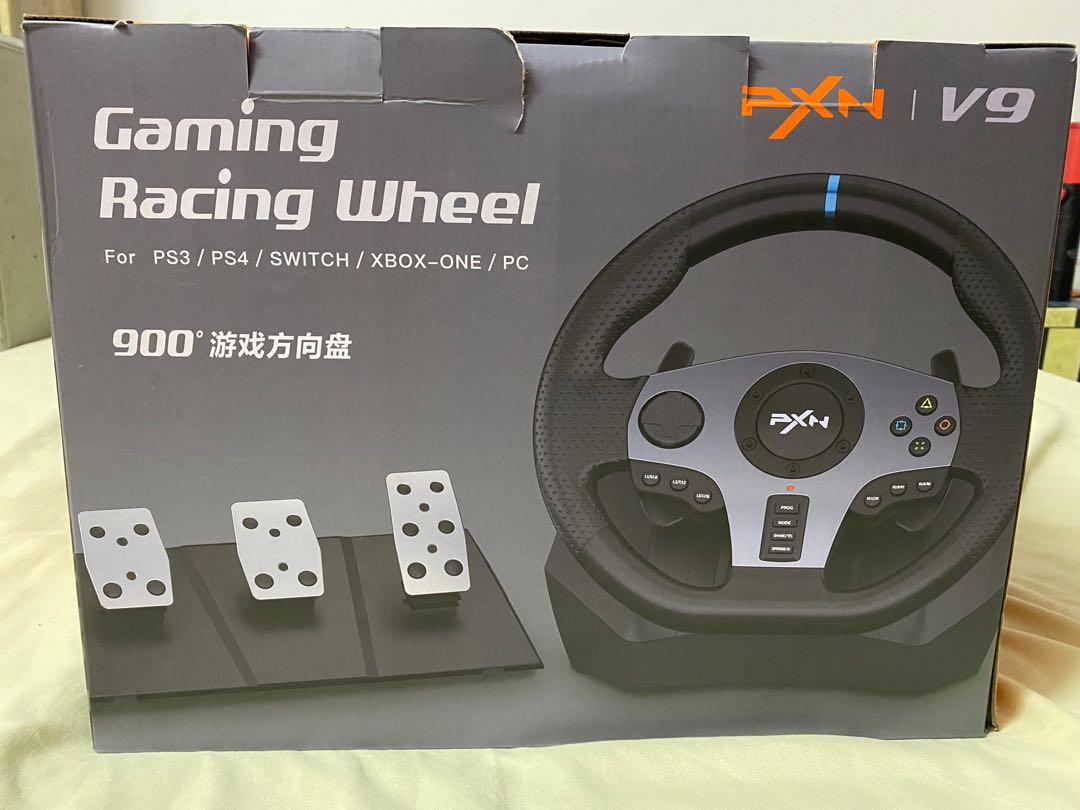 PXN V9 steering wheel New gen, Video Gaming, Gaming Accessories ...