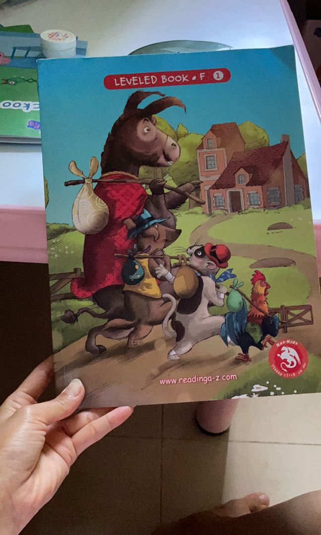 RAZ F級別丶, 興趣及遊戲, 書本 & 文具, 小朋友書 - Carousell