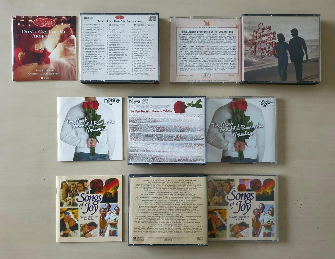 CD-Reader's Digest,101 Summer Songs,Cocktail Nights,Dan's Folie,Pure ...