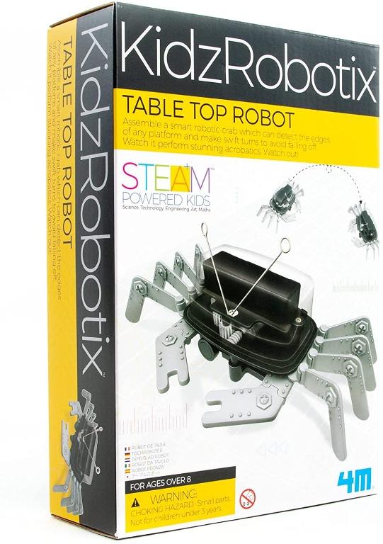 {READY STOCK} 4M kidzRobotix Table Top Robot - STEM Learning Mechanical ...