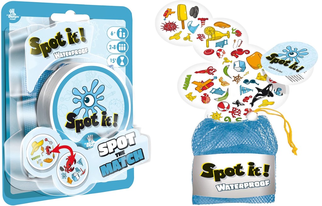 {READY STOCK} Spot It! Waterproof - New Pool and Beach Themed Family ...