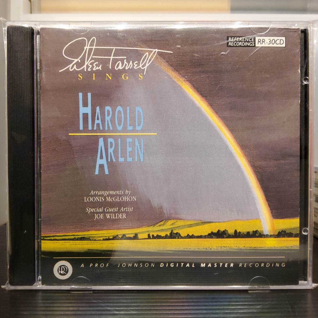 Reference Recordings Vocal Jazz Music CDs Eileen Farrell sings Harold ...