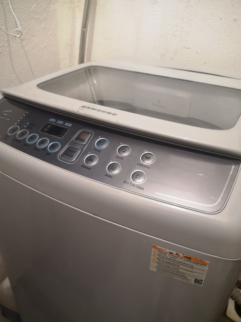 Samsung Diamond drum washing machine, TV & Home Appliances, Washing ...