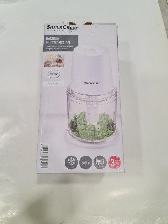 Silver Crest Mini Chopper SMZ 260 J1, Furniture & Home Living ...