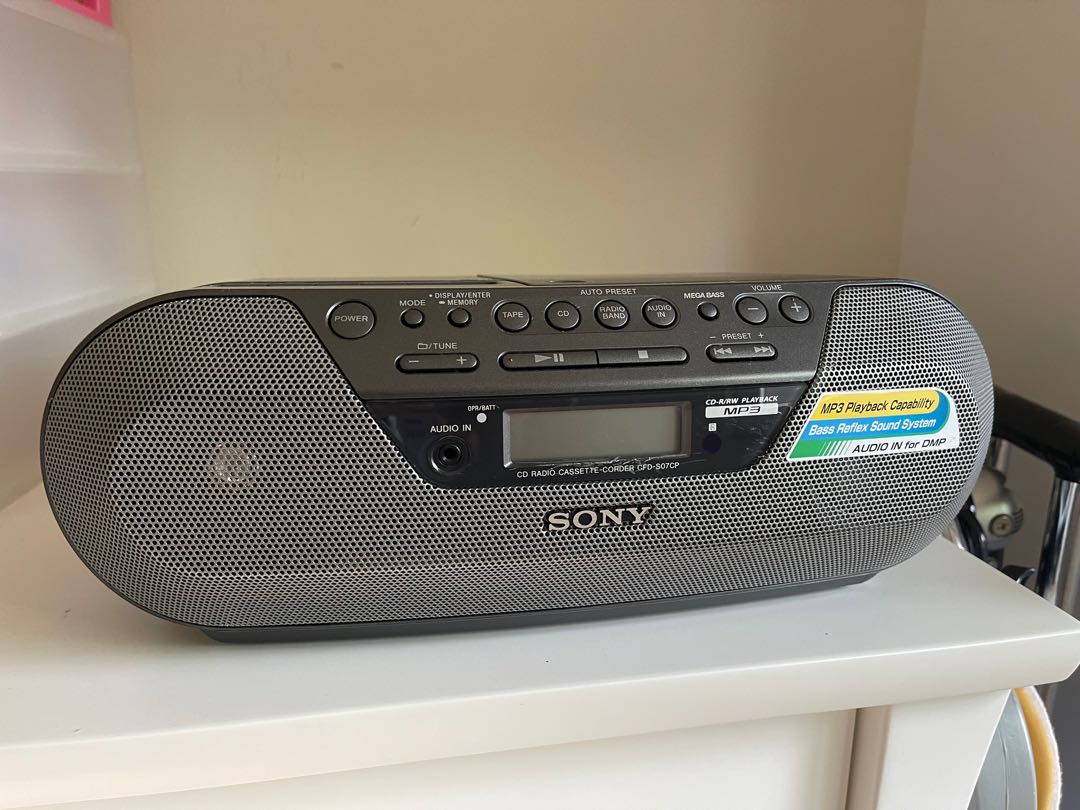 Sony MP3, CD and Cassette Player with Radio Function, Audio, Portable ...