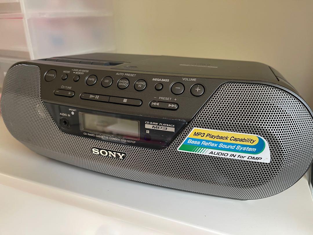 Sony MP3, CD and Cassette Player with Radio Function, Audio, Portable ...