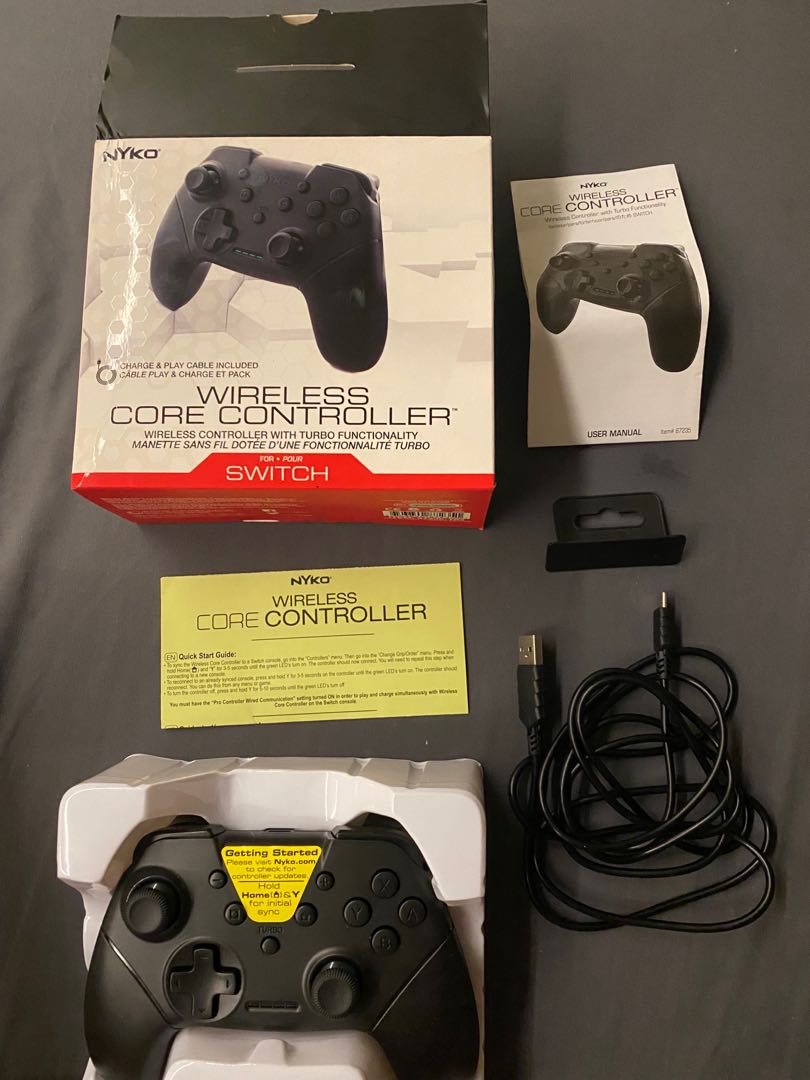 SWITCH wireless controller Pokemon sword, Video Gaming, Gaming ...