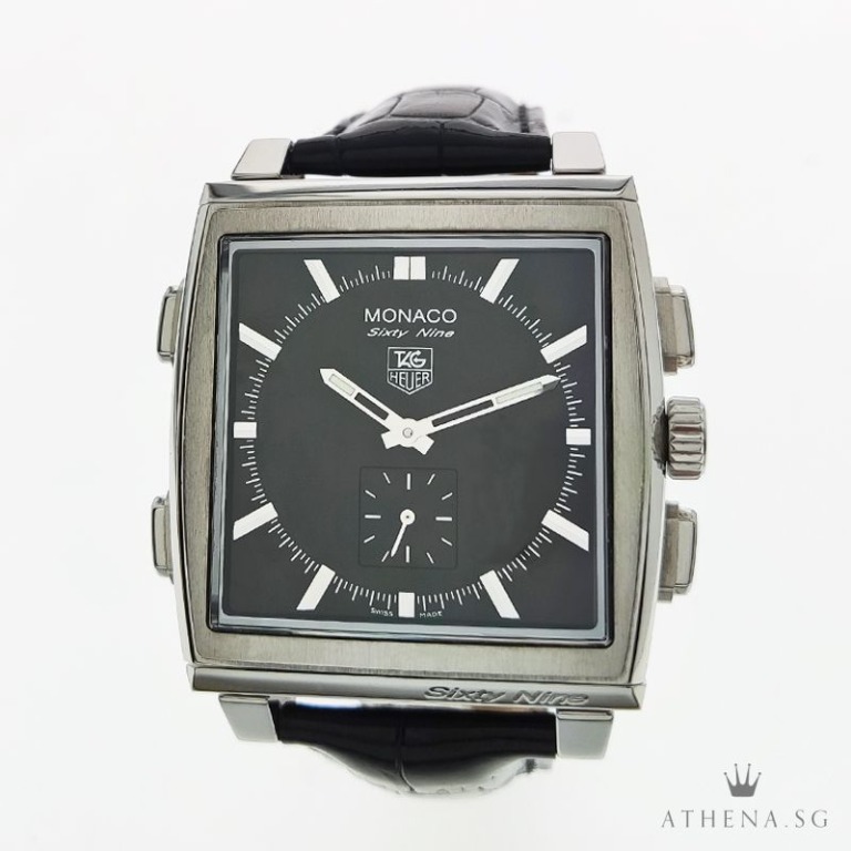 TAG HEUER MONACO SIXTY NINE REVERSIBLE MECHANICAL-QUARTZ LIMITED ...