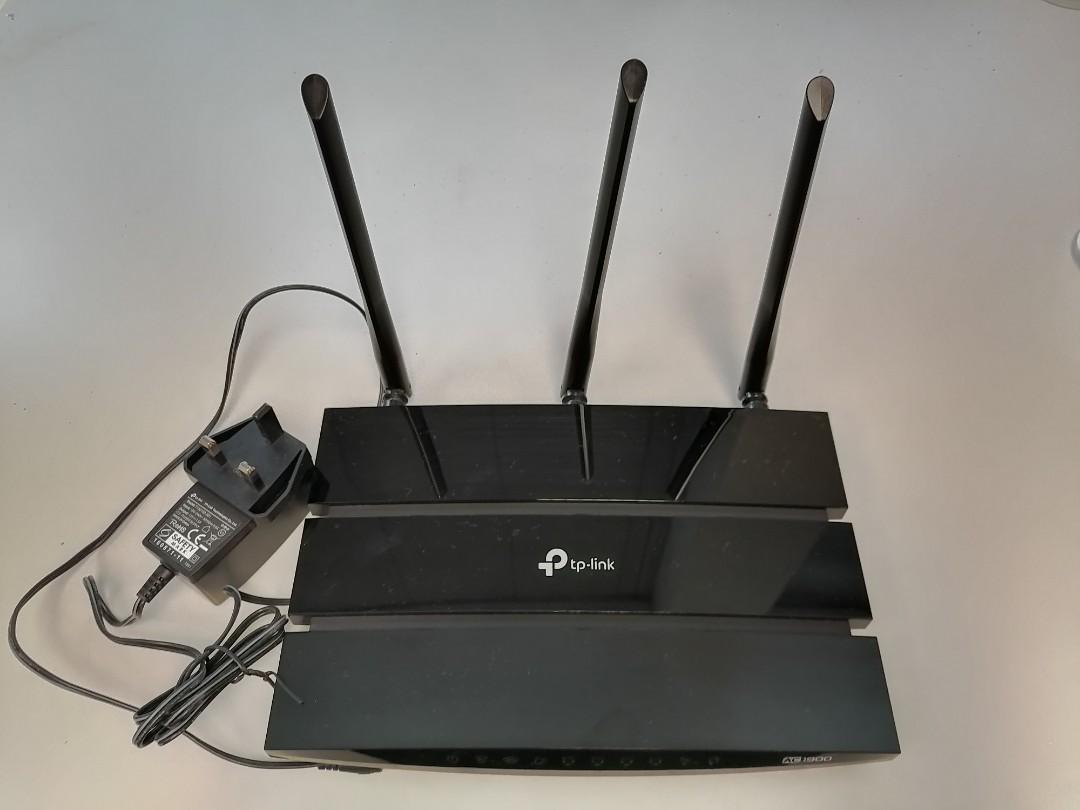 TP-link Archer A9 AC1900 Wireless MU-MIMO Gigabit Router, 電腦＆科技, 電腦周邊及 ...