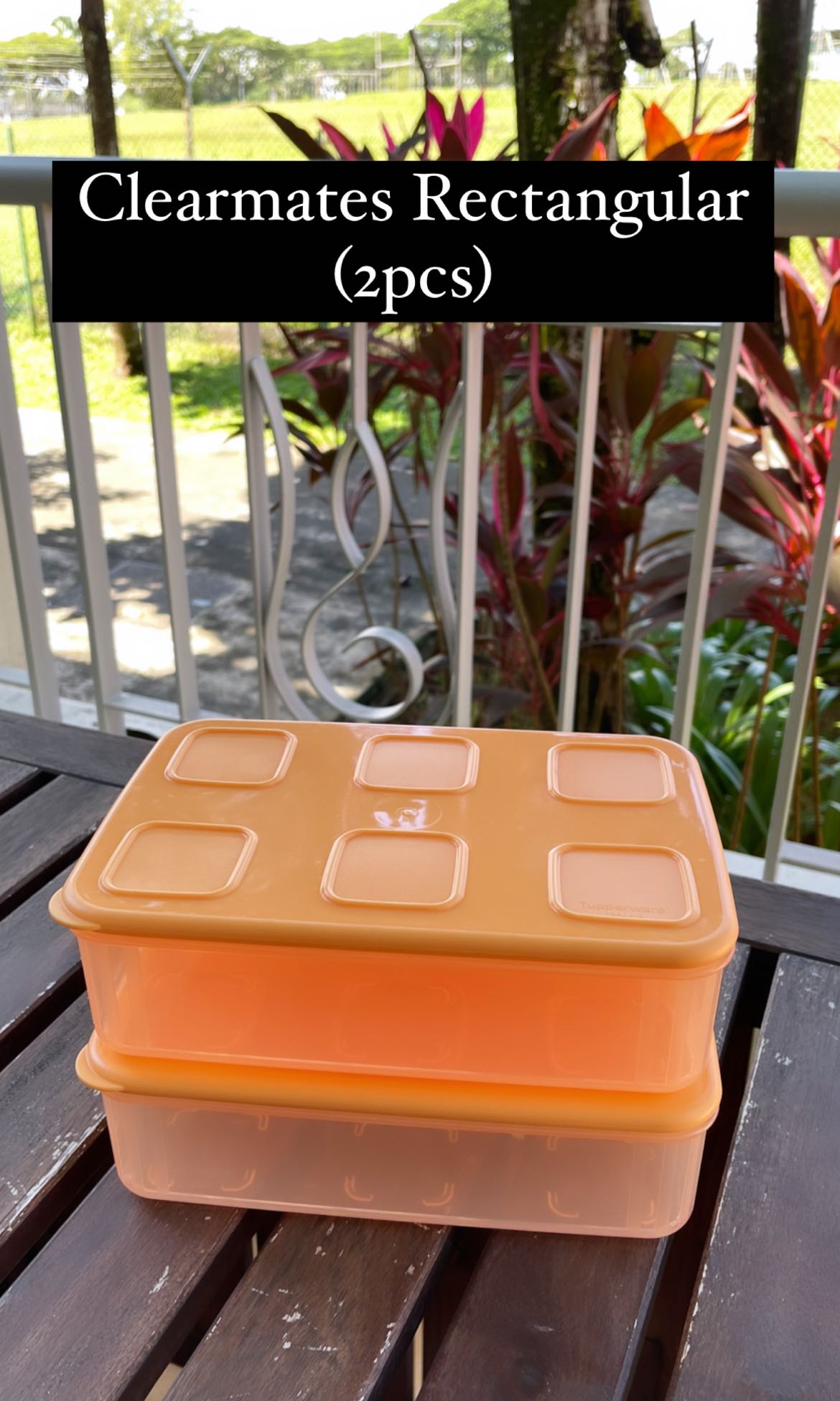 Tupperware Clearmates Rectangular, Furniture & Home Living, Kitchenware ...