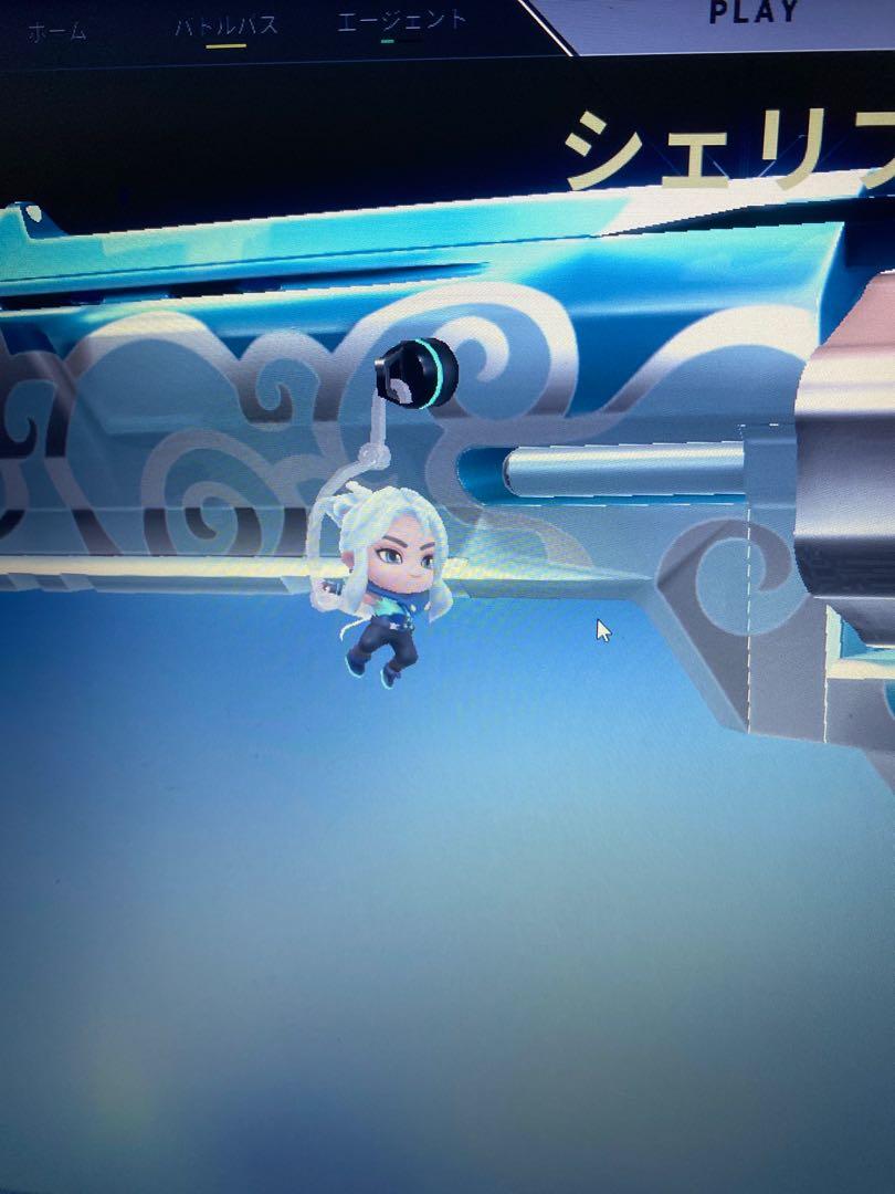 WTT/WTS valorant acc (val go jett buddy & reyna player card), Video ...