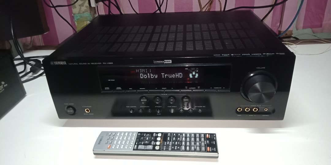 Yamaha RX-V665 7.2 Av Receiver, Audio, Soundbars, Speakers & Amplifiers ...