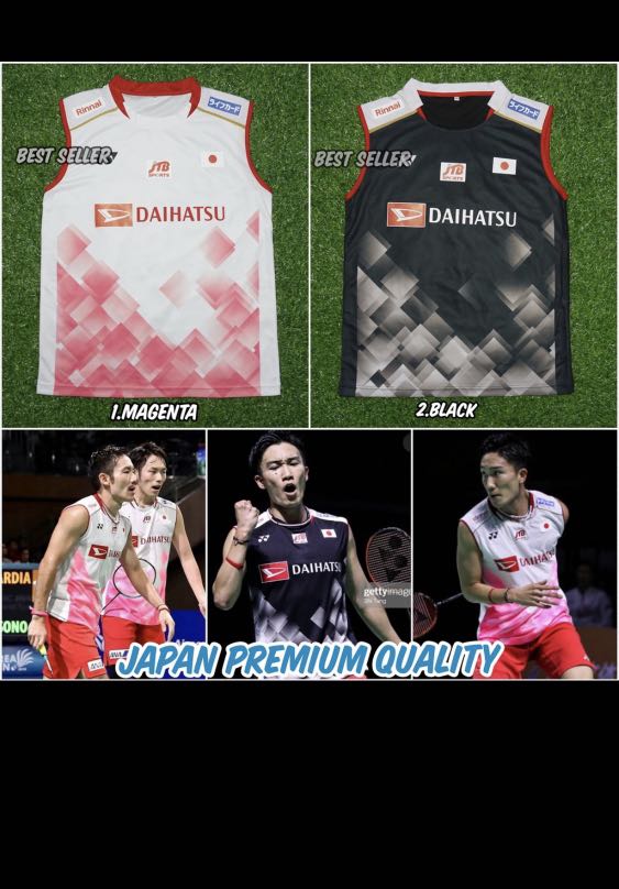 Yonex Japan Badminton Jersey, Sports Equipment, Other Sports Equipment ...
