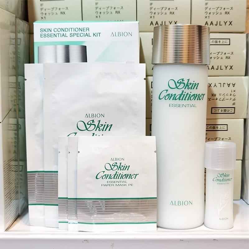 357ml Albion Skin Conditioner Essential Special Kit, Beauty & Personal ...