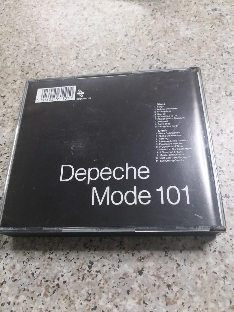 ( 日版CD ) DEPECHE MODE 101, 興趣及遊戲, 收藏品及紀念品, 明星周邊 - Carousell