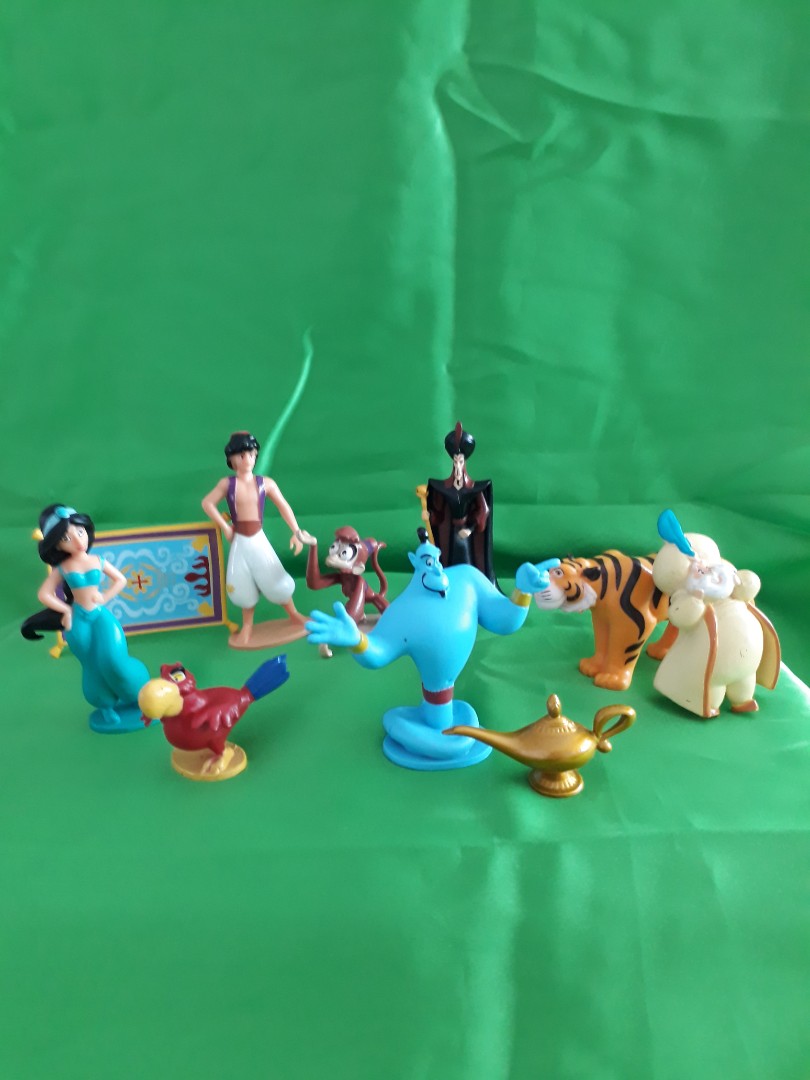 Aladdin Collectible Figurines X 10 pieces ( full set) @Disney, Hobbies ...