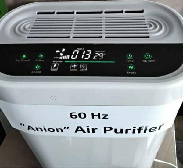 Anion Air Purifier with UV light, TV & Home Appliances, Kitchen ...