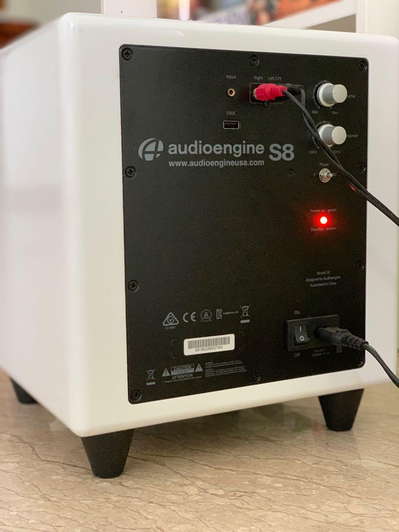 AudioEngine S8 Powered Subwoofers, Audio, Soundbars, Speakers & Amplifiers on Carousell