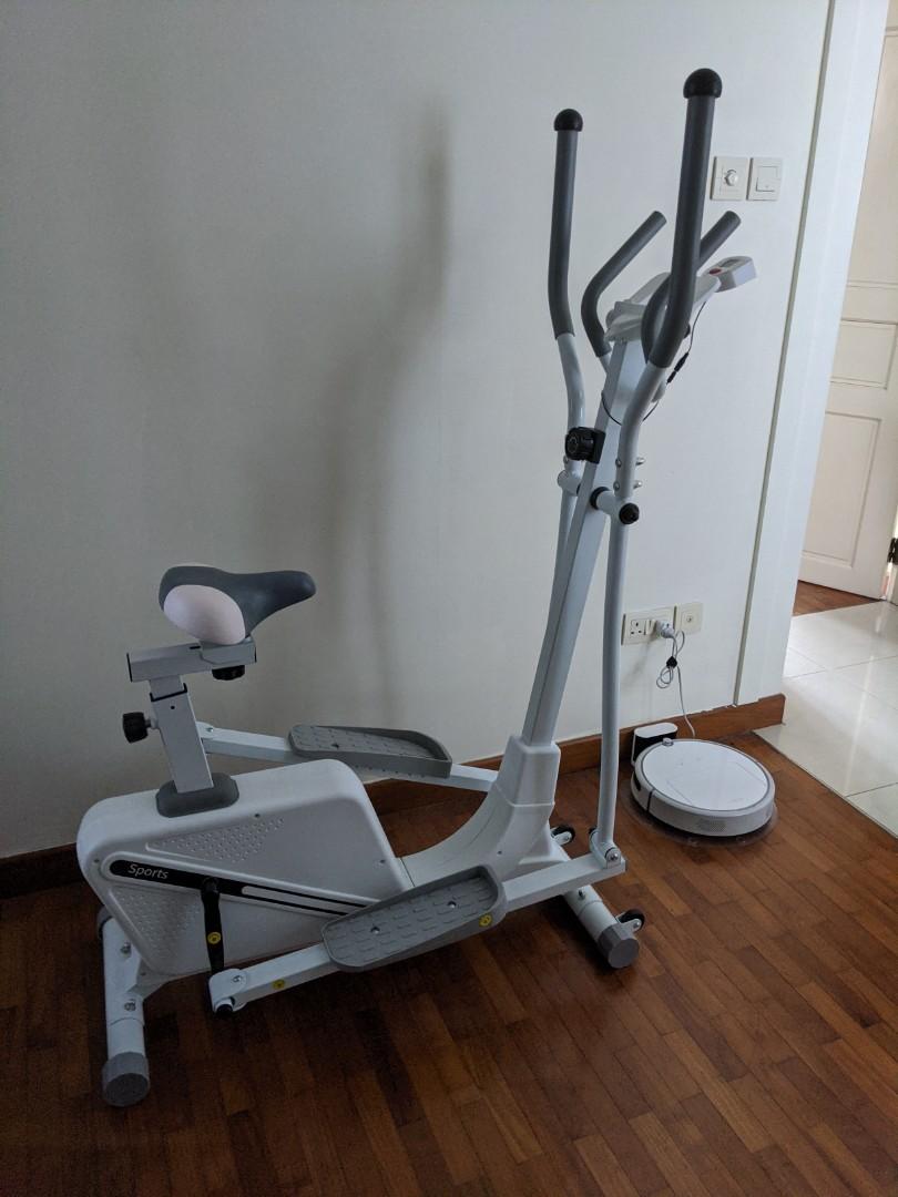 Basic Elliptical Trainer, Stepper Machine, Home Gym, Sports Equipment ...