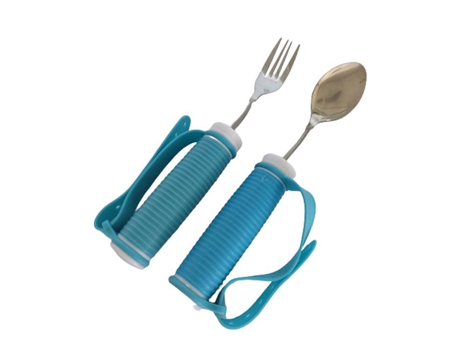 Bendable Weighted Fork Spoon Self Feeding for Elderly Parkinson ...