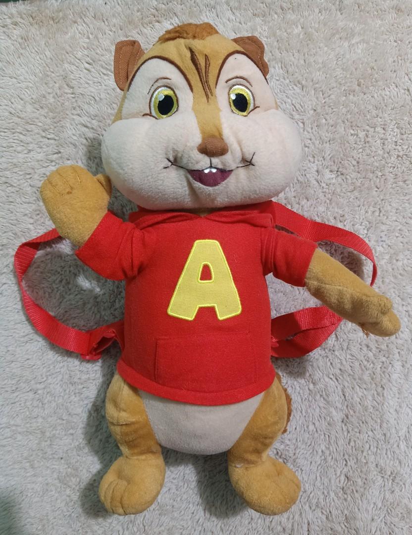 BIG SIZE ALVIN AND THE CHIPMUNKS BACKPACK (16 to 17 inches), Hobbies ...