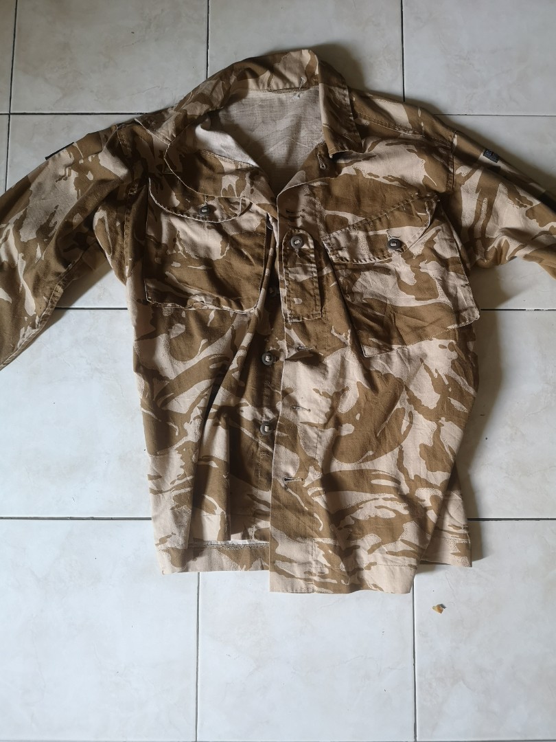 British Army Desert DPM, Men's Fashion, Tops & Sets, Formal Shirts on ...
