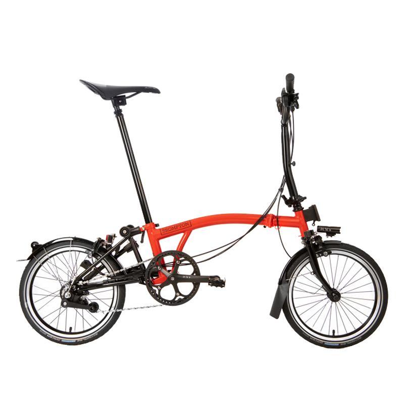 Brompton Rocket Red Black Edition M6L Battery Lighting, Sports ...
