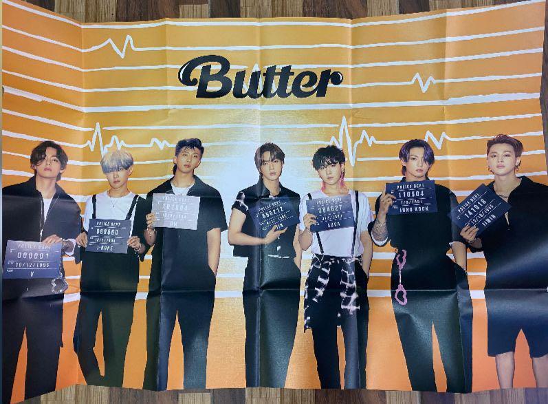 BTS Butter poster set, Hobbies & Toys, Collectibles & Memorabilia, K ...
