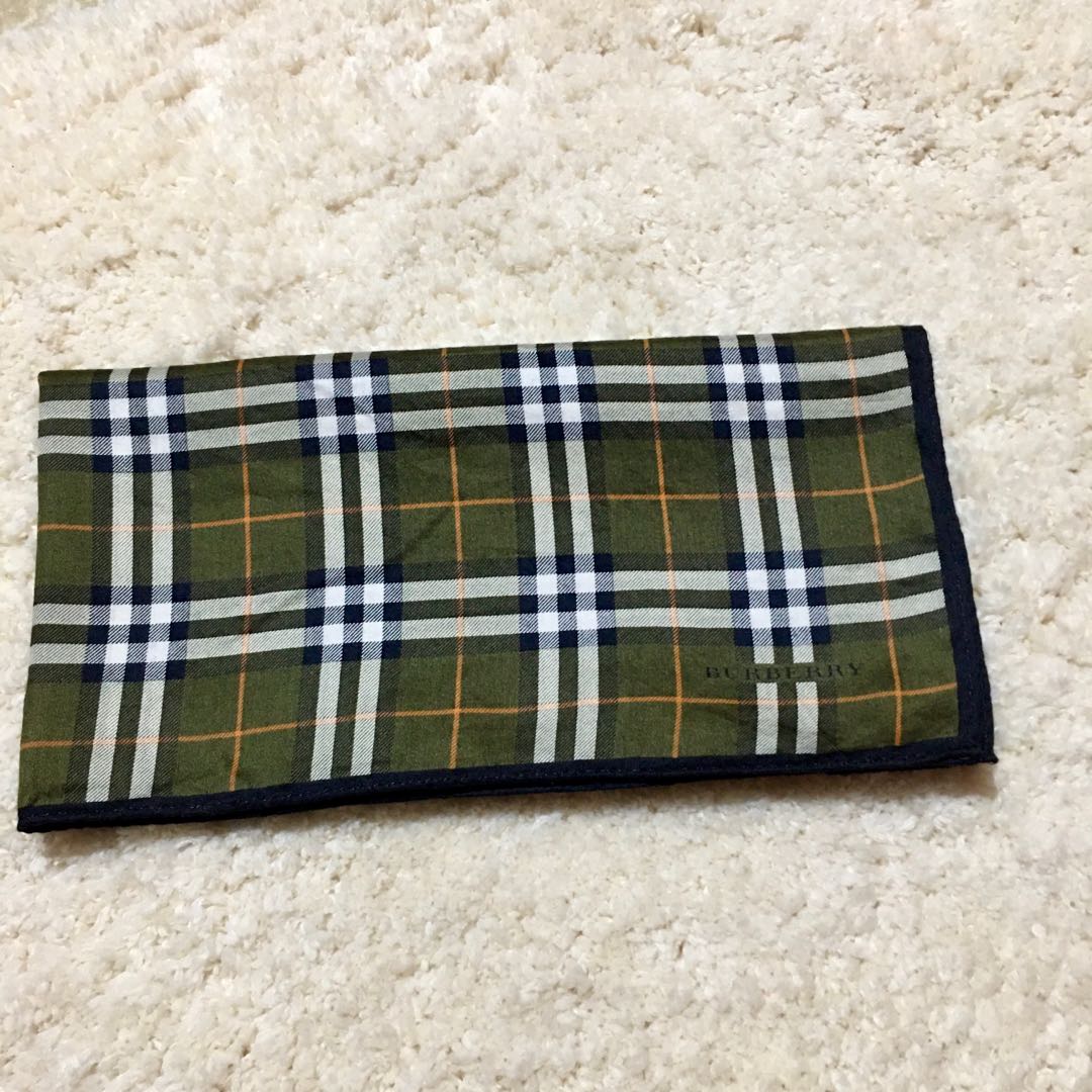 BURBERRY HANDKERCHIEF, Men's Fashion, Watches & Accessories, Handkerchief & Pocket Squares on ...