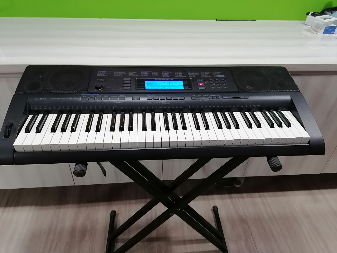CASIO Electronic keyboard CTK 5000, Hobbies & Toys, Music & Media ...