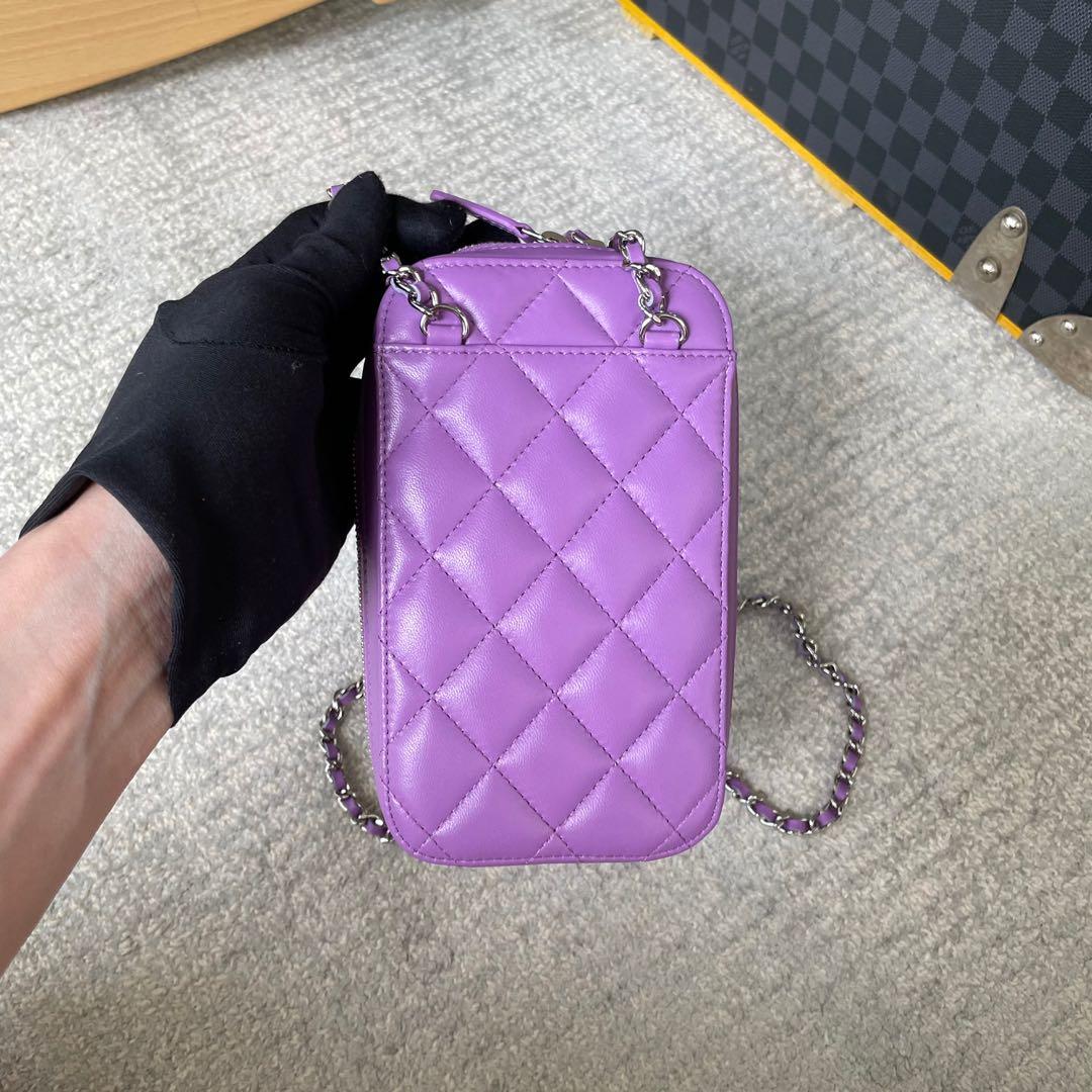 Chanel Vertical Tech Case, Luxury, Bags & Wallets on Carousell