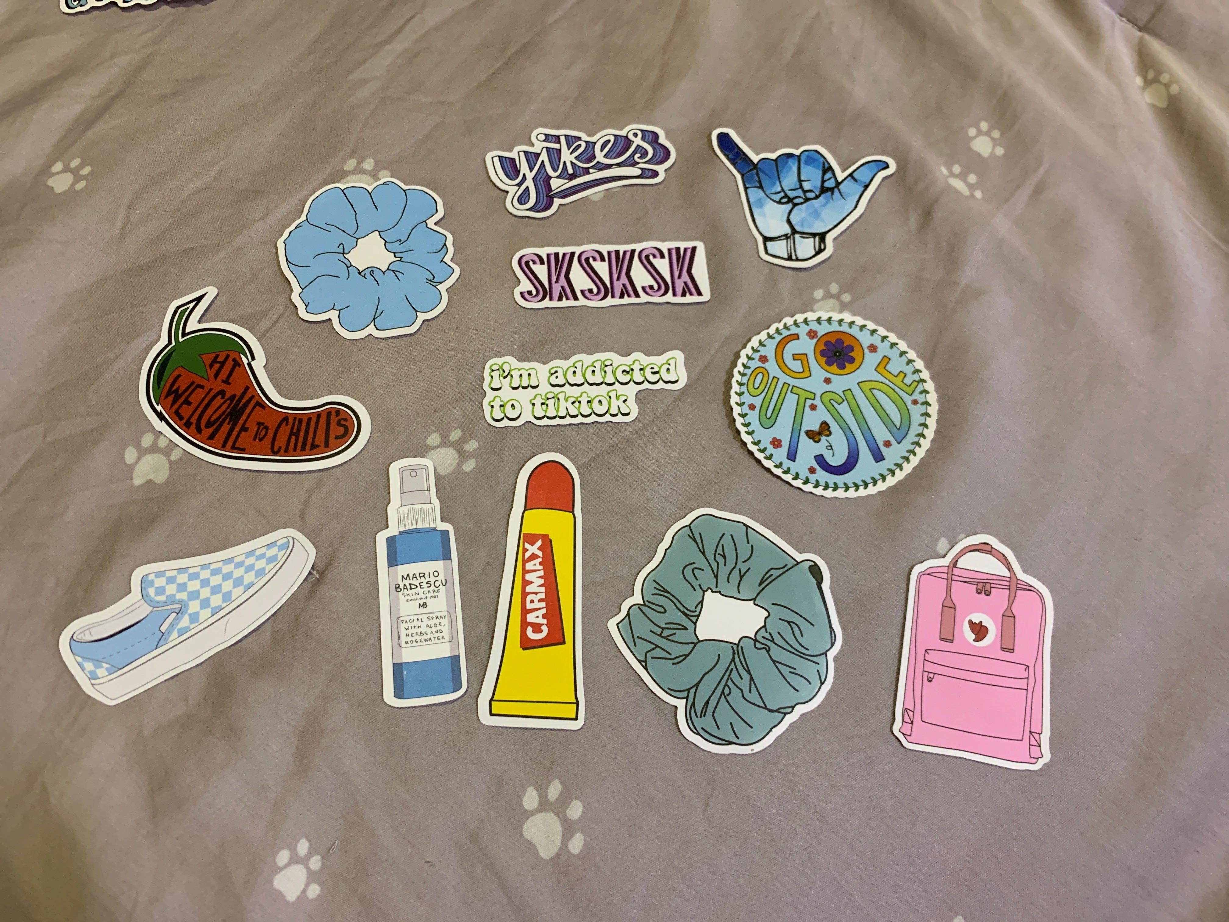 cool VSCO girl stickers, Hobbies & Toys, Stationery & Craft, Stationery ...