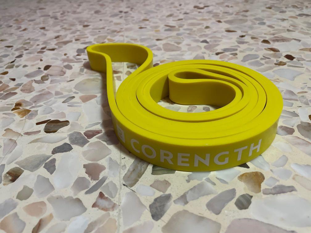 Corength resistance band 25kg, Sports Equipment, Exercise & Fitness ...