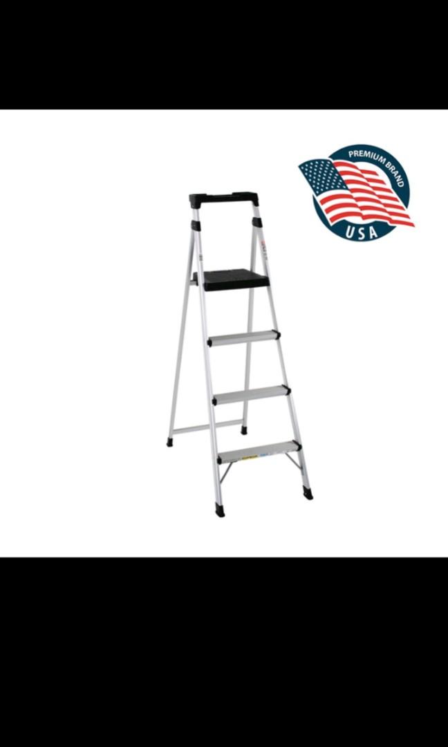 Cosco 4 Step Ladder, Furniture & Home Living, Home Improvement ...