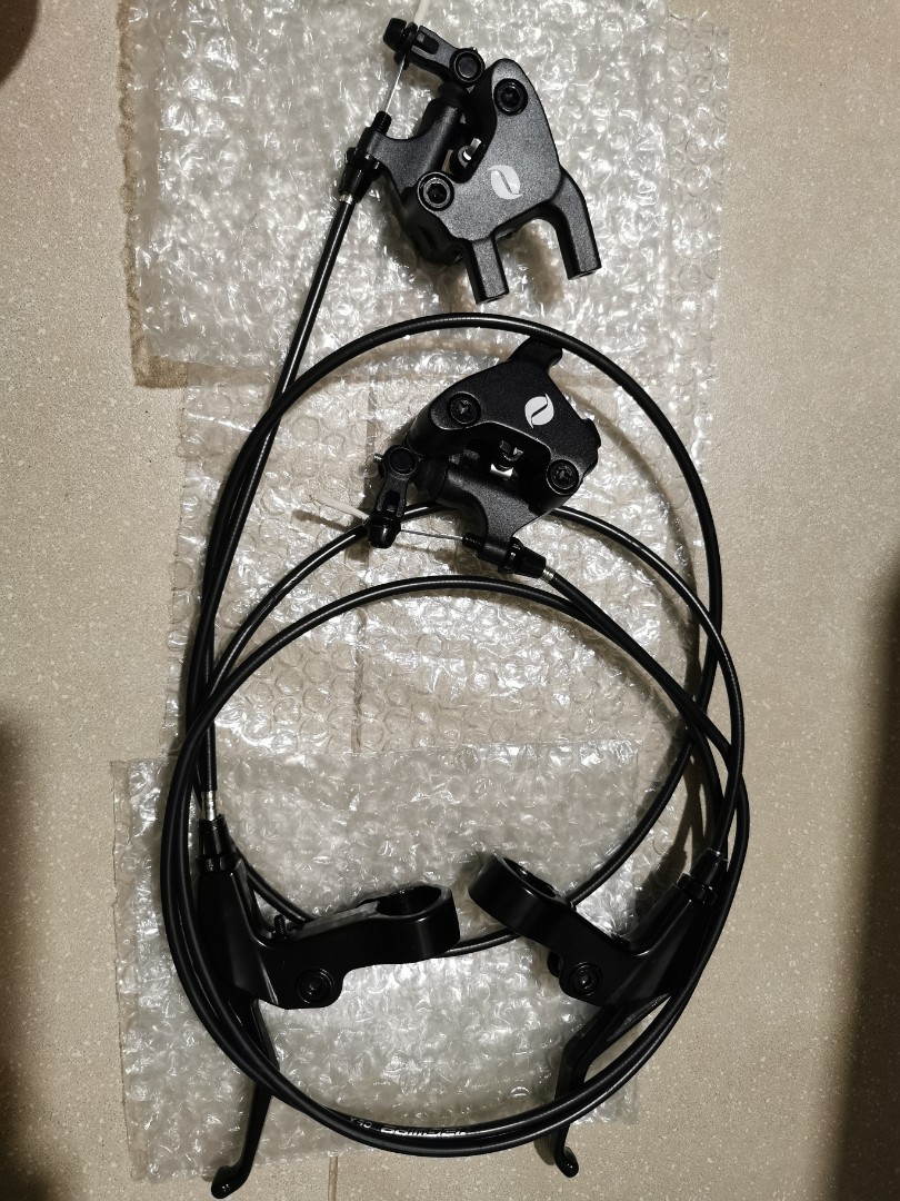 Deca cable actuated semi-hydraulic disc brak set, Sports Equipment ...