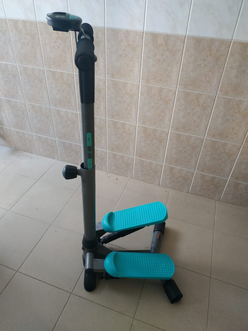 Decathlon Domyos Stepper (Grey/Green), Sports Equipment, Exercise ...