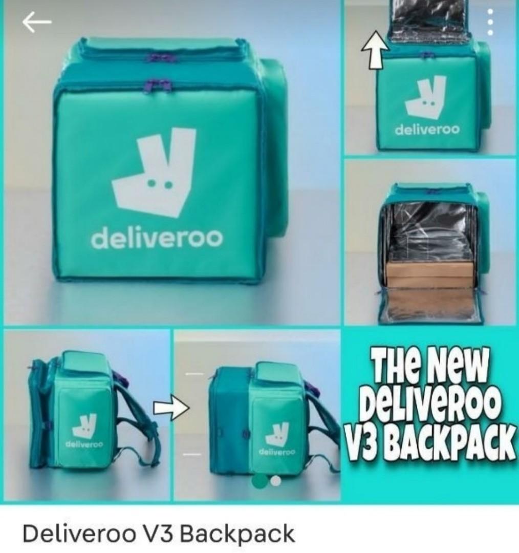 Deliveroo V3 Backpack BNIB, Men's Fashion, Bags, Backpacks on Carousell