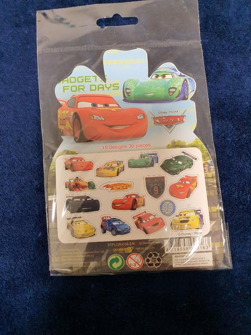 Disney Pixir "CARS" sticker album, Hobbies & Toys, Stationery & Craft ...