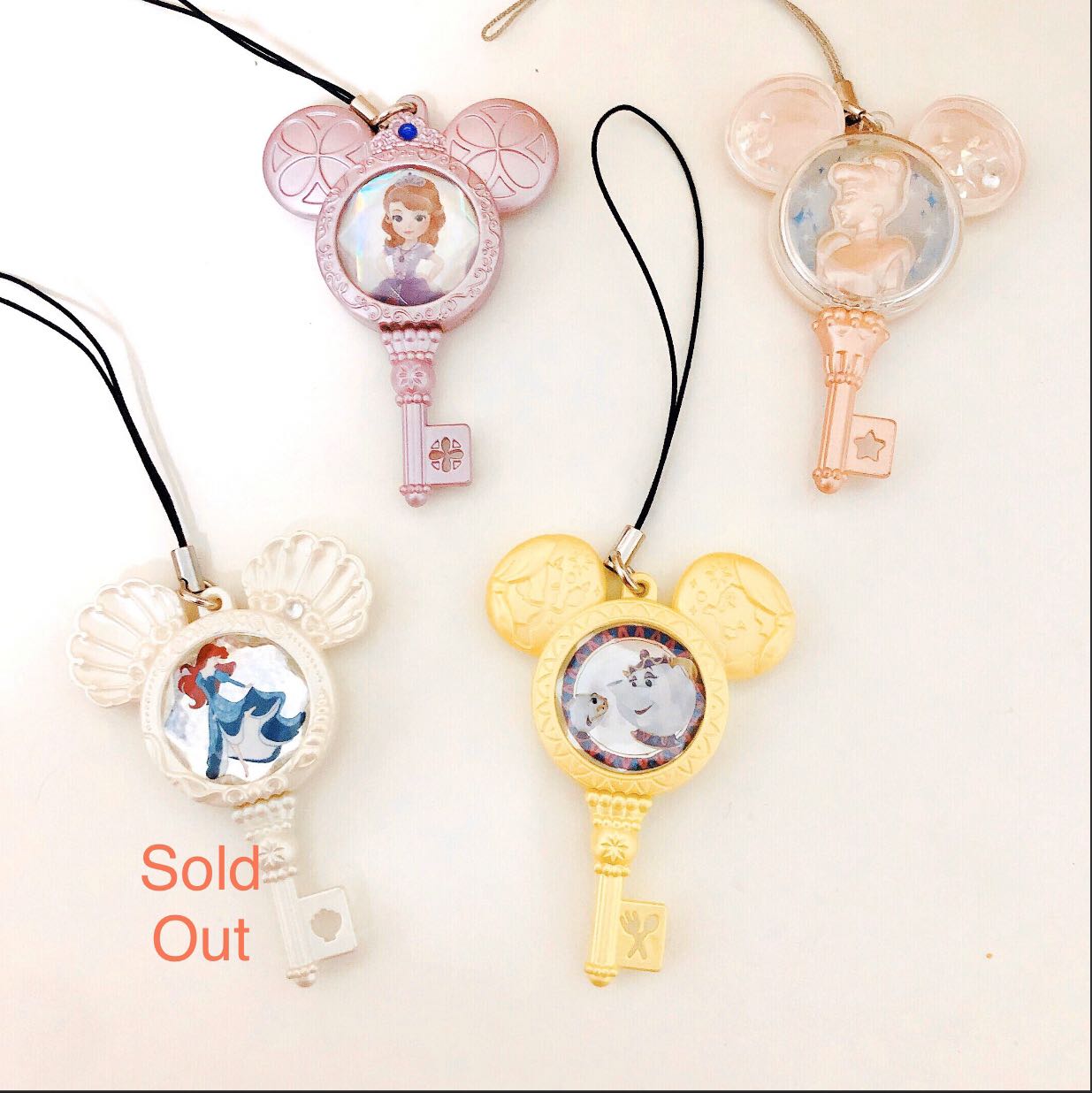 Disney Princess Magical Shiny Key Strap Keyring , Hobbies & Toys, Toys ...