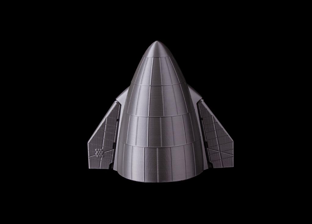 Elon Musk Starship SpaceX 3d printed Model, Hobbies & Toys, Toys ...