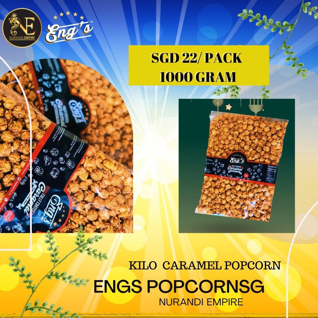 Eng's caramel/strawberry popcorn, Food & Drinks, Packaged & Instant ...