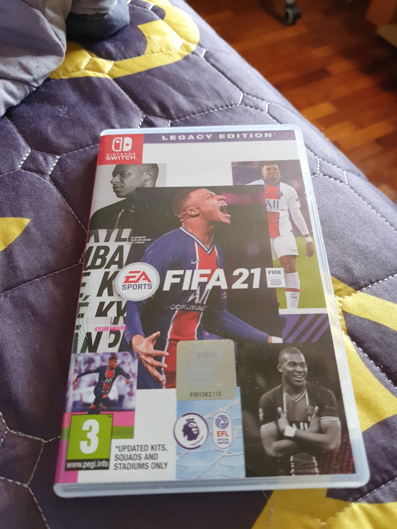 Fifa 21 Legacy Edition Nintendo Switch, Video Gaming, Video Games ...