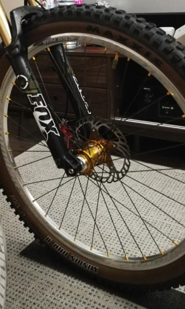 Fox Factory 32 Kashima Coating 150mm TA 15mm x 100mm, Sports Equipment ...