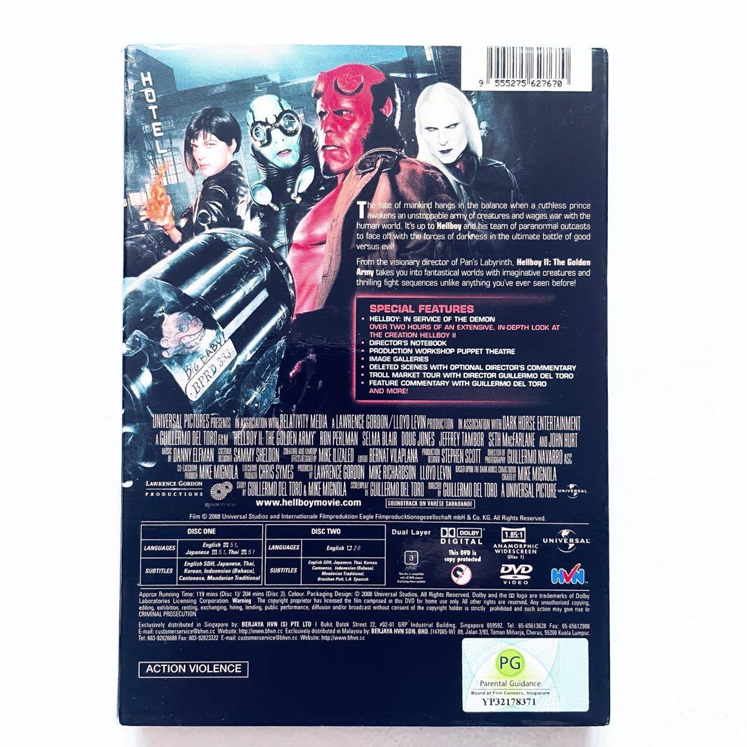 Hellboy DVD, Hobbies & Toys, Music & Media, CDs & DVDs on Carousell