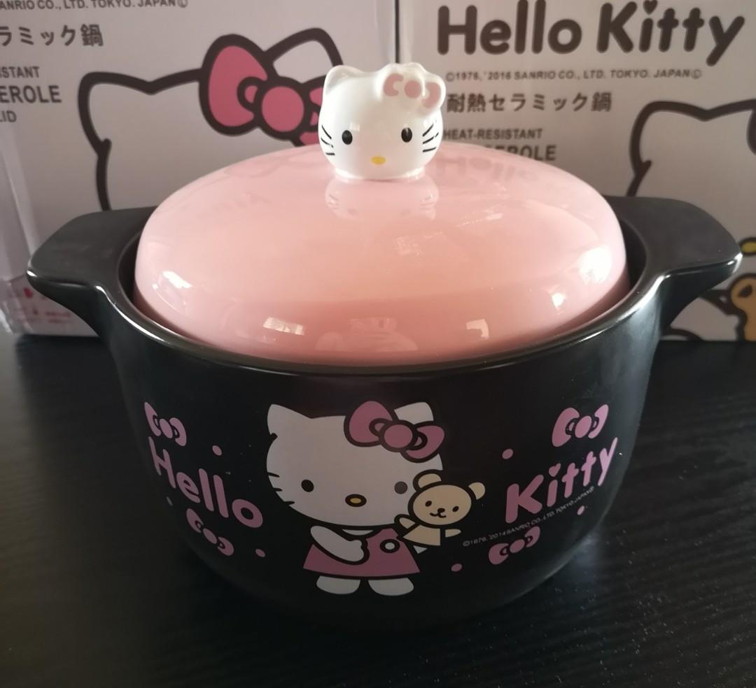 Hello Kitty pot, Furniture & Home Living, Kitchenware & Tableware ...