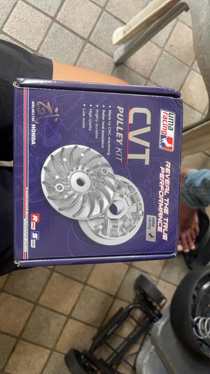 Honda ADV 150 UMA Racing Pulley Kit & Racing Spring 1500 RPM ...