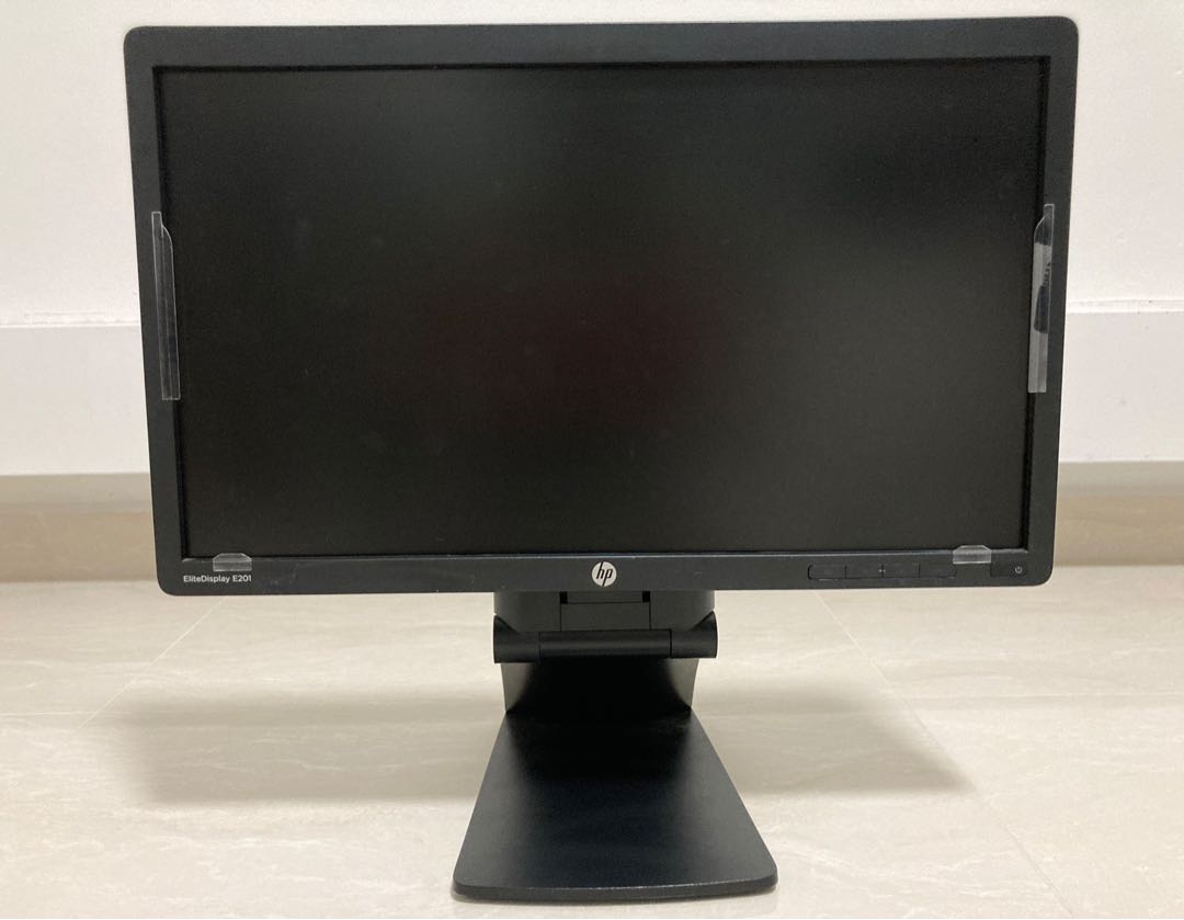 HP Monitor Elite Display e201, Computers & Tech, Parts & Accessories ...